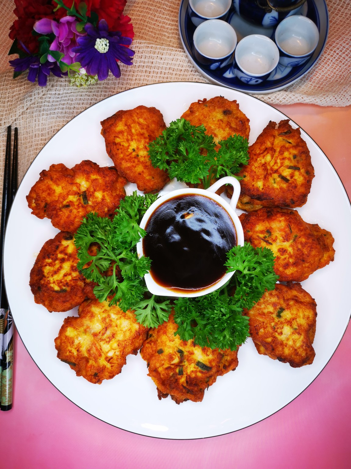 Pipa Tofu or Tofu Fritters with Prawn and Fish Paste (琵琶豆腐） | Geraldine ...