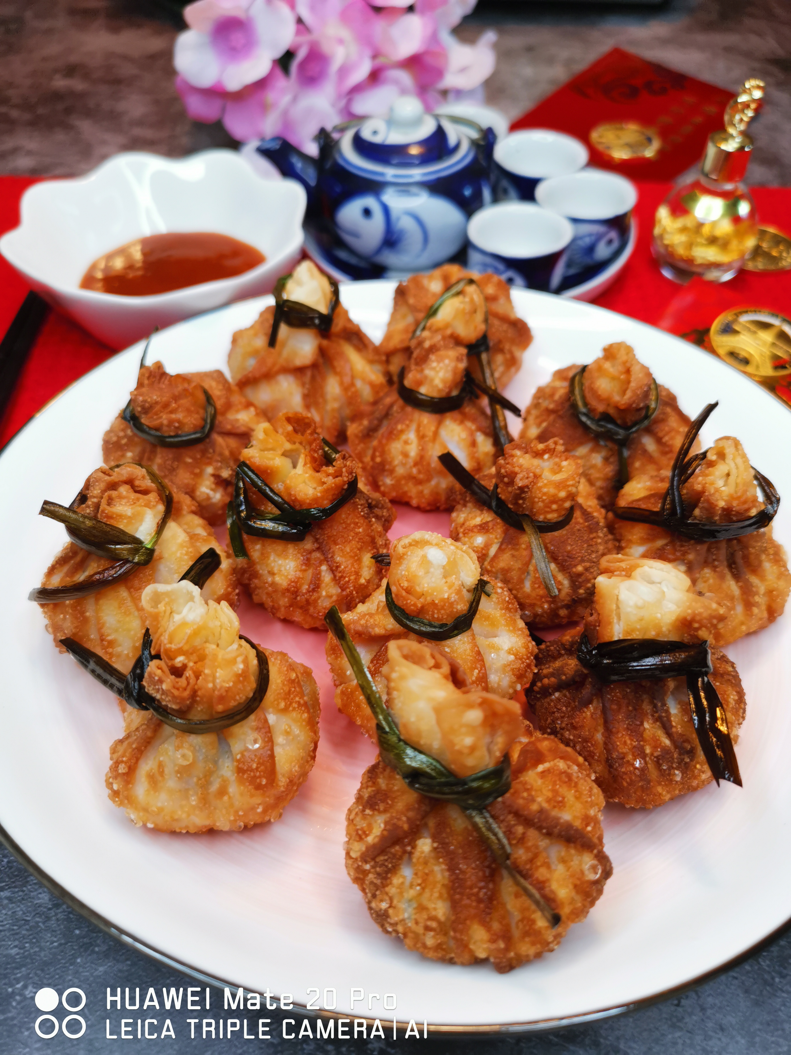 Chicken and Prawn Money Bag | Geraldine's decadent and savoury adventure