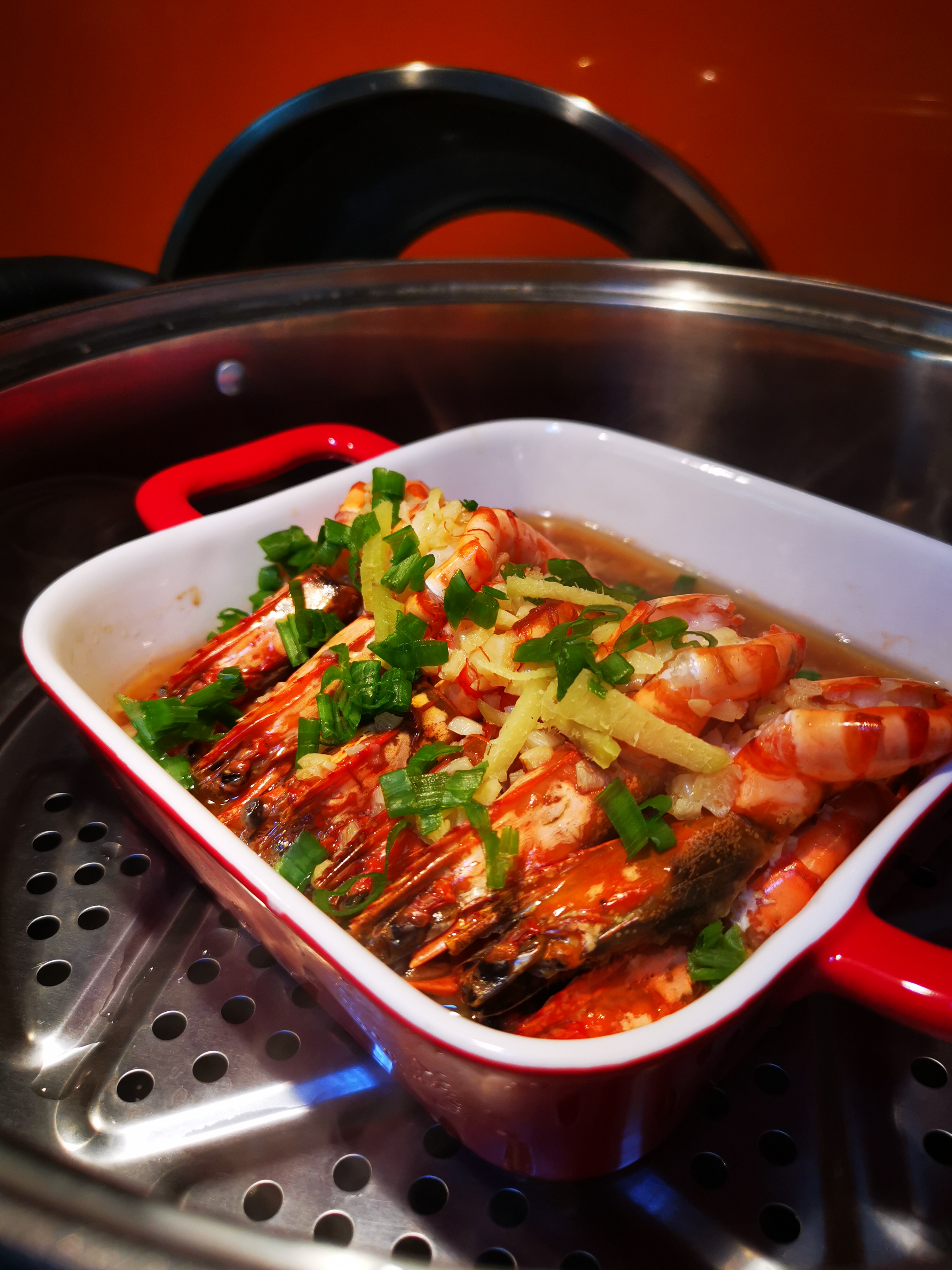 Steamed Garlic Prawn | Geraldine's decadent and savoury adventure