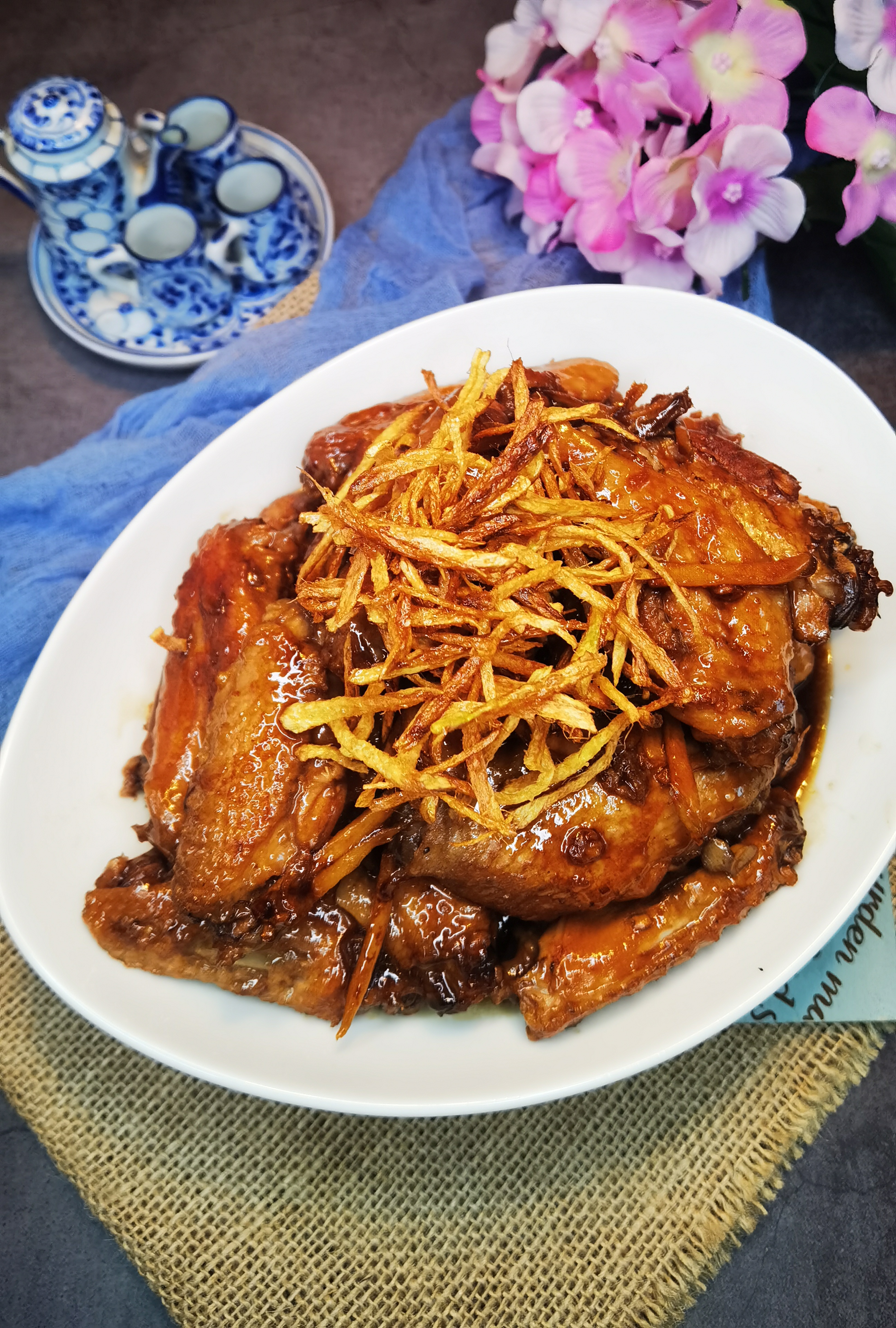 Sesame Oil Ginger Chicken | Geraldine's decadent and savoury adventure